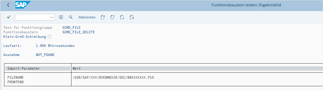 SAP-Verzeichnis (TC: AL11) - Dateien löschen und hochladen - abresa GmbH